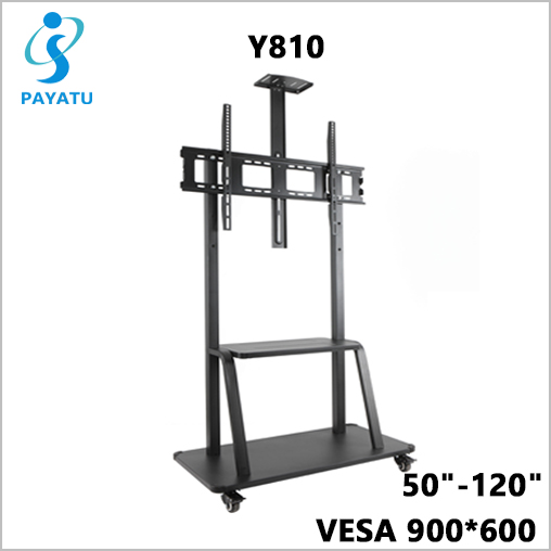 Supply Universal Big Size TV Trolley Stand TV Mobile Cart Wholesale ...