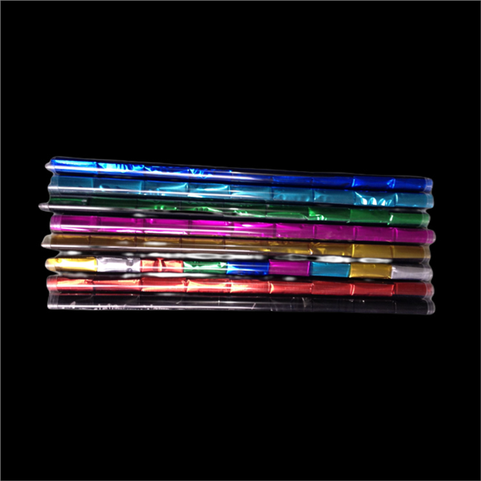 Supply Brick Foil Metallic Confetti In Tube Wholesale Factory - Rainbow ...