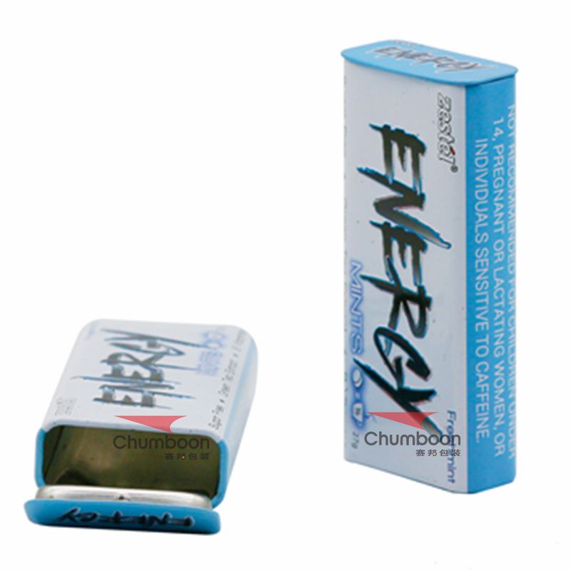 Supply Empty Reusage Breath Chewing Gum Click Clack Tin Can Wholesale ...