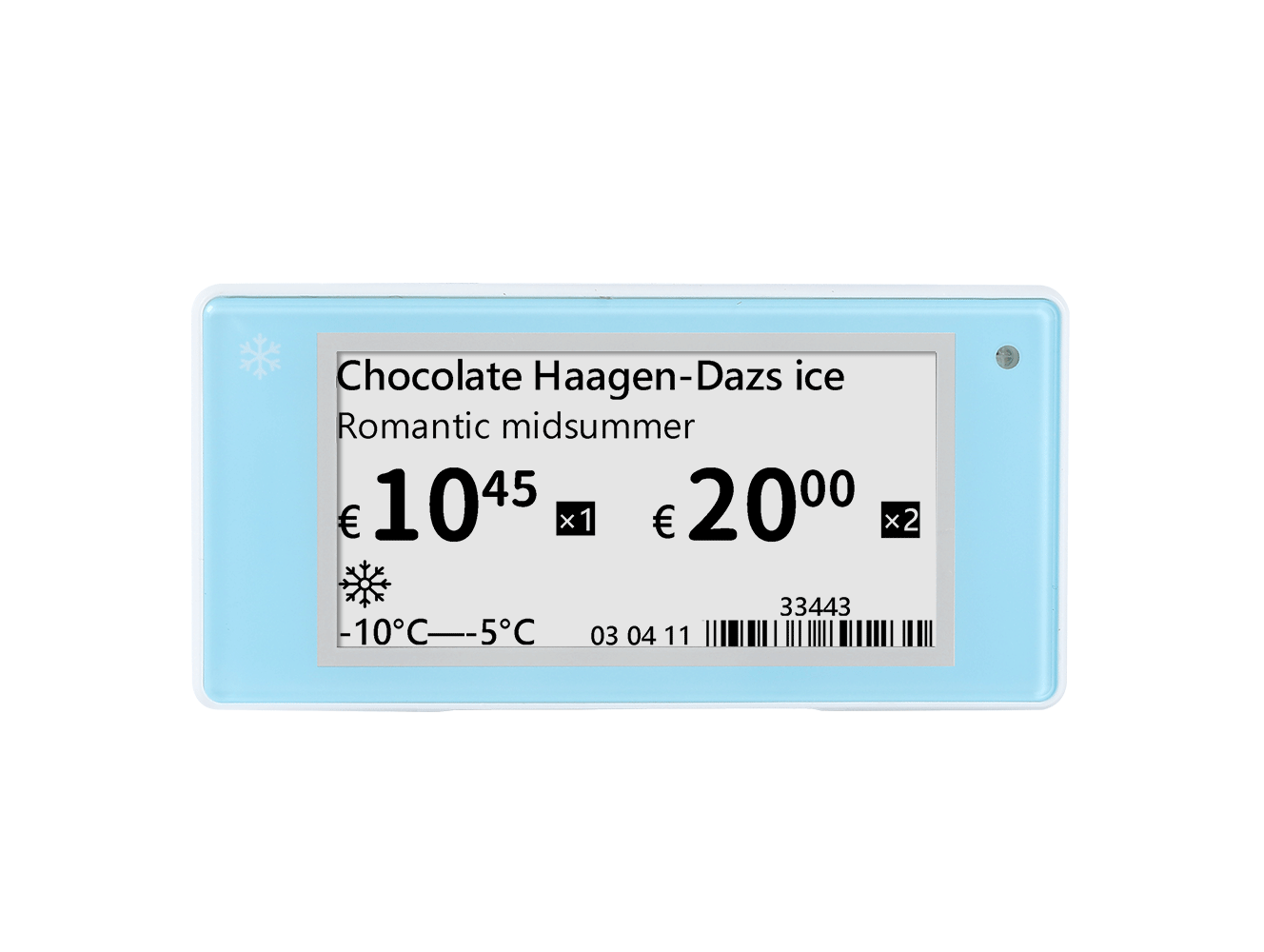 Supply 2.13 Inch Digital Price Label for freezer Wholesale Factory ...