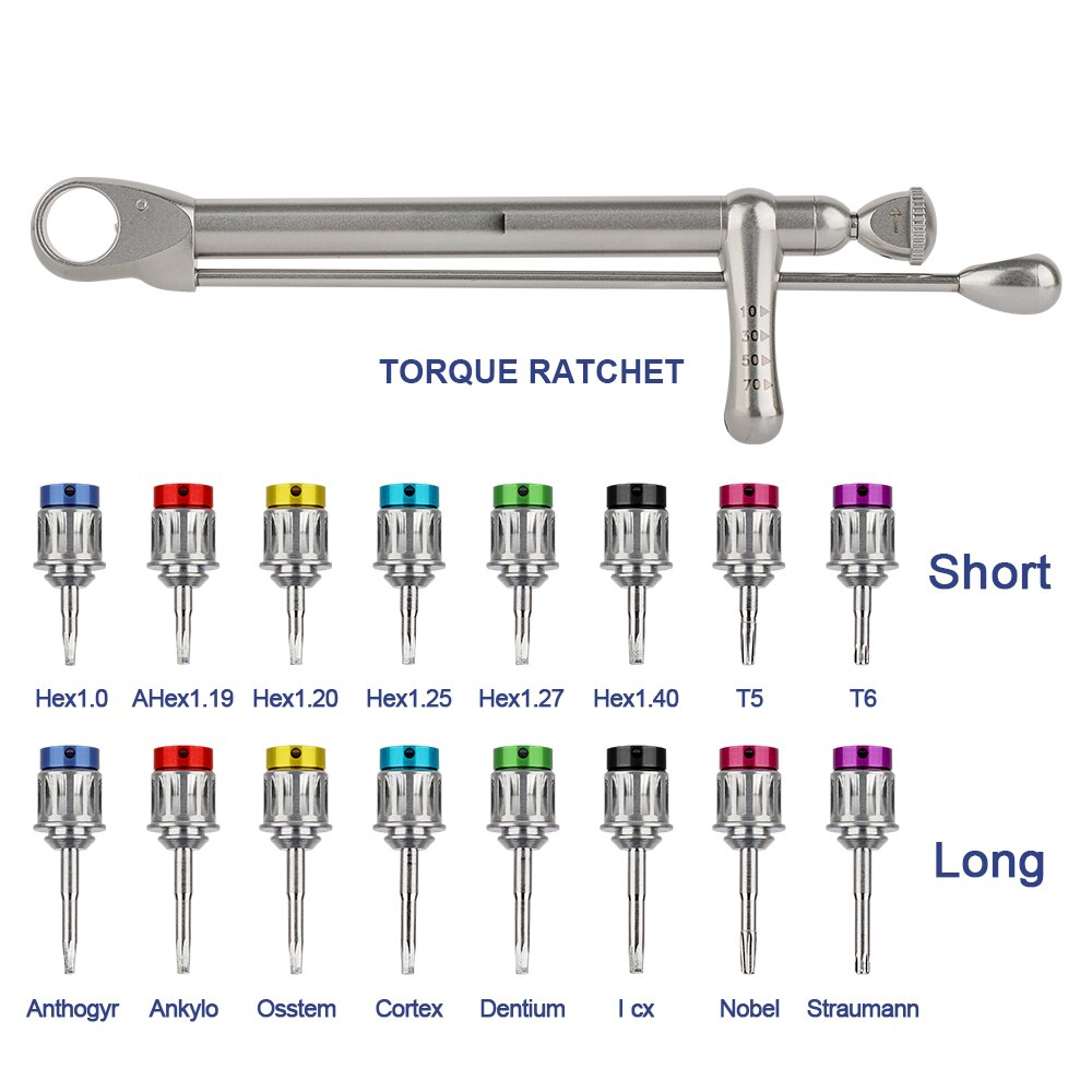 Kit universal de driver pentru proteză pentru implant cu drivere și ...