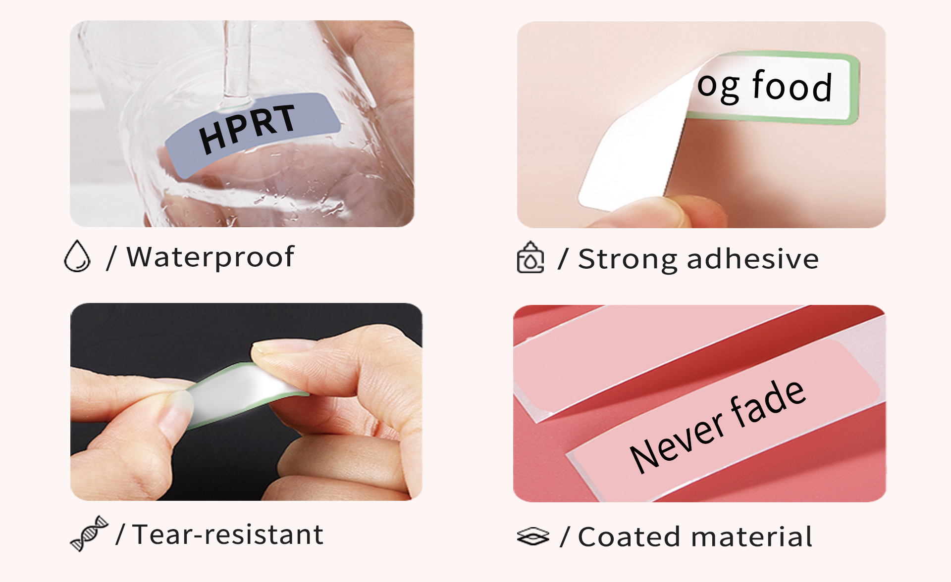 Supply Custom Marking Stickers Waterproof Labels Wholesale Factory ...