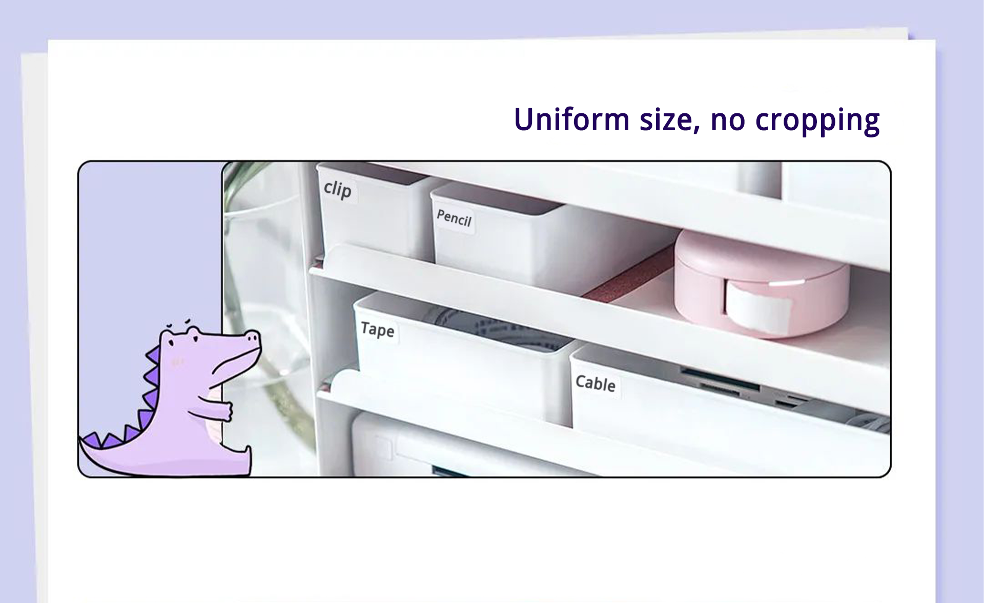 HPRT Original IP Crocodile Gap Paper for Label Maker