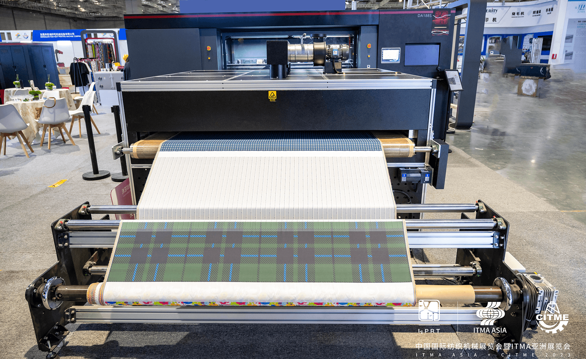 2023 ITMA | The new HPRT digital textile printers debuted