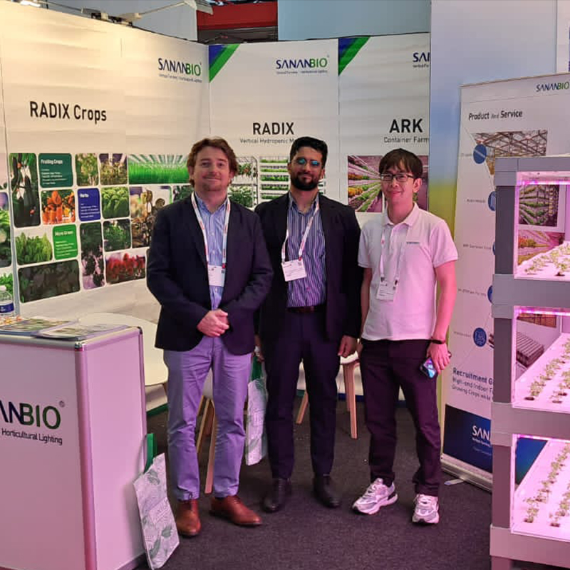 Sananbio ARK Container Farm, RADIX Hydroponic Module, Grow Tent Light ...