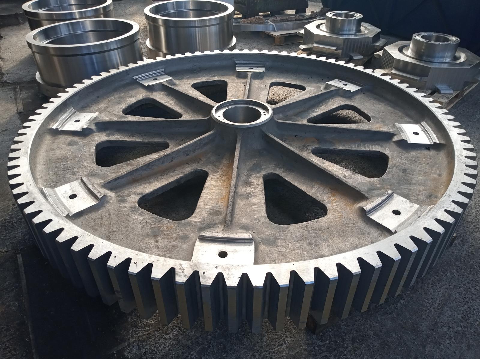 Supply Customizable large spur gears high quality ring gear and pinion ...
