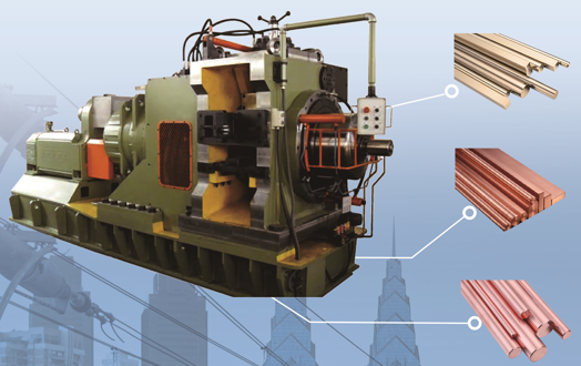 Supply TLJ350 Continuous Extrusion Production Line for Copper Busbar ...