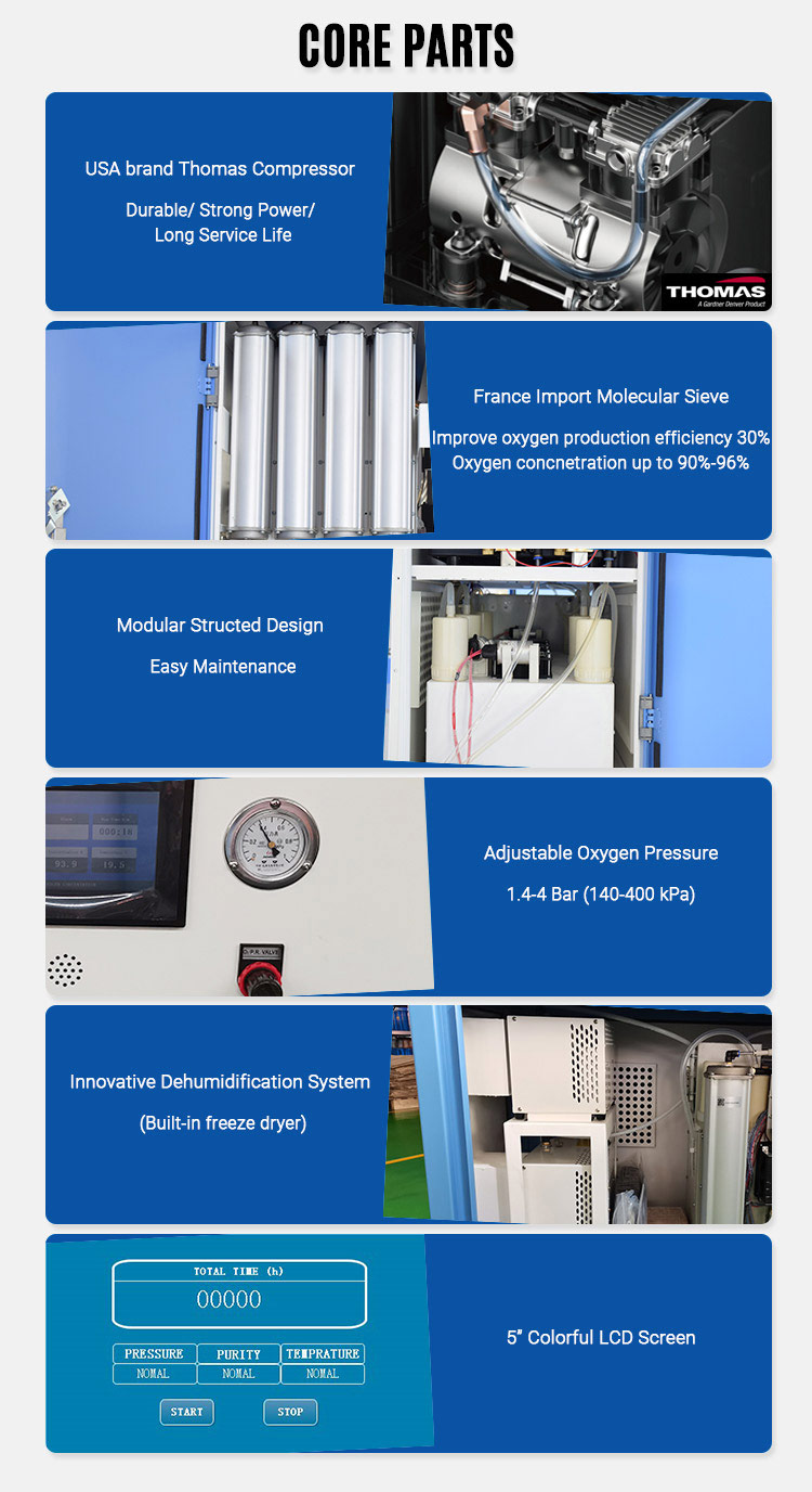 Supply High Flow Oxygen Concentrator Price High Pressure Oxygen ...