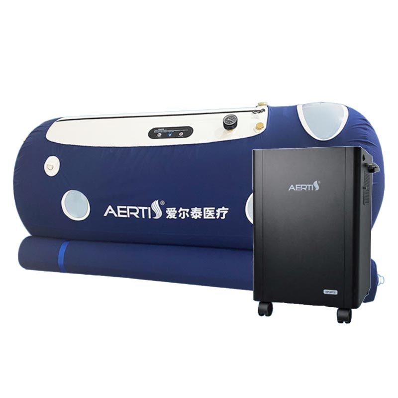 Supply Soft Hyperbaric Oxygen Therapy 1.5 ATA Oxygen Bed Lying Type ...