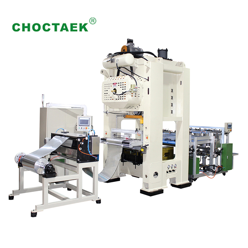 Supply Fully Automatic Aluminium Foil Container Making Machine ...