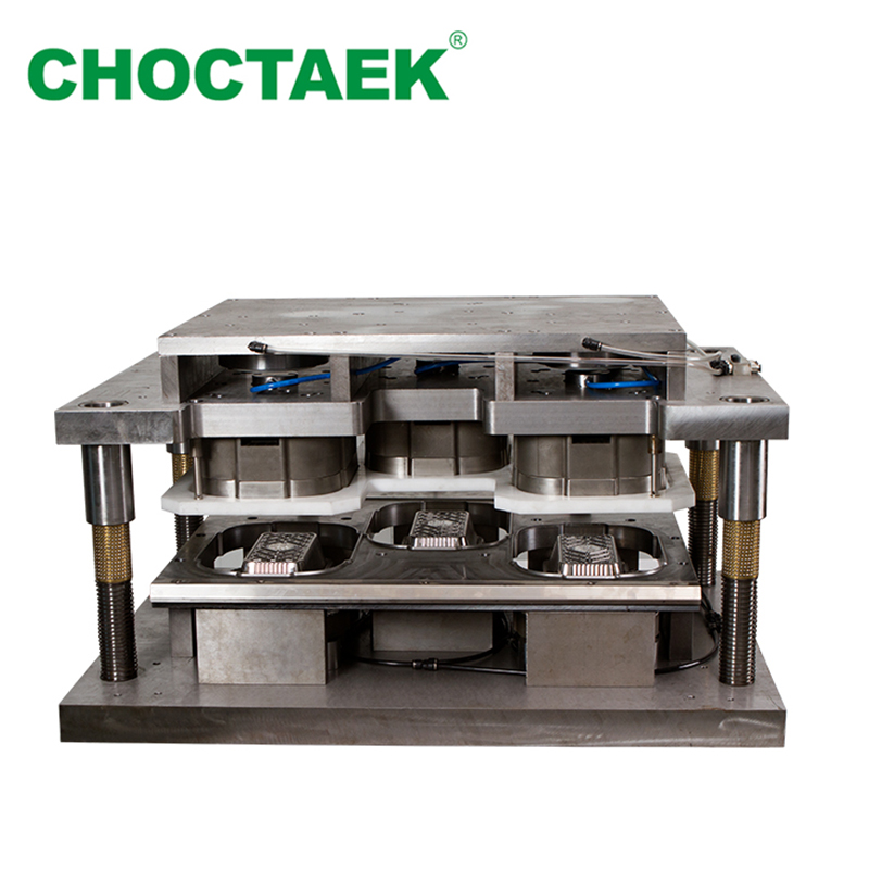 Supply 1200ml Three Cavities Aluminium Foil Container Mould Wholesale ...