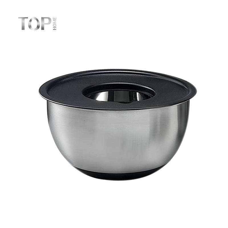 Supply Stainless Steel Fruit Round Salad Bowl Mixing Bowl Wholesale ...