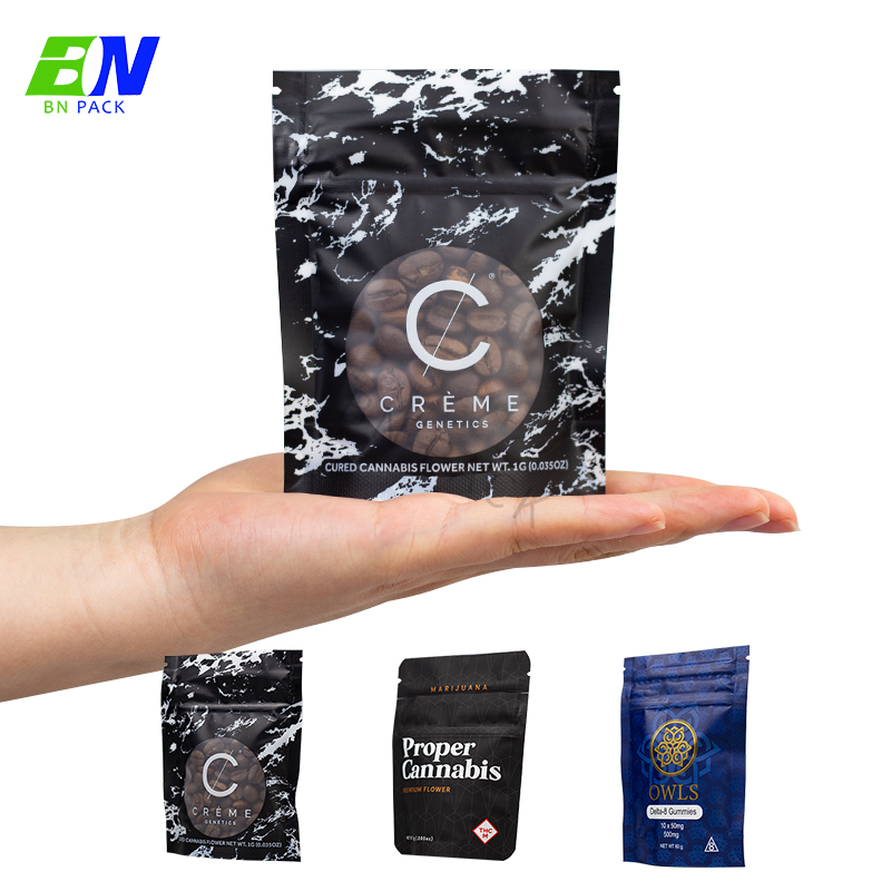 Supply Mylar Weed Bag For Stand Up Pouch Wholesale Factory - BN ...