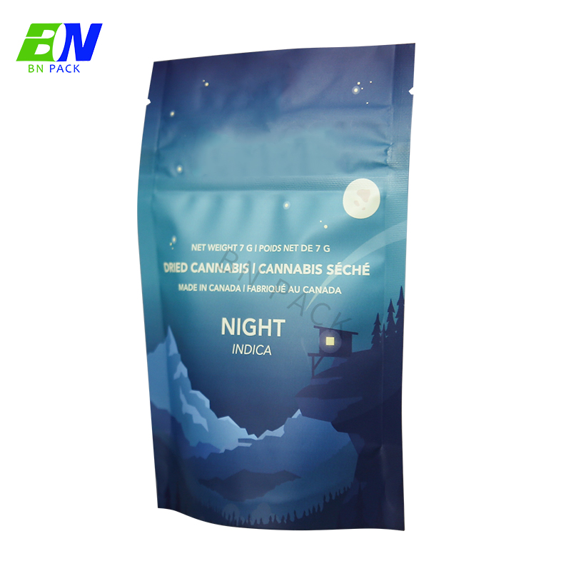 Supply Soft touch stand up pouch with childproof zipper Wholesale ...