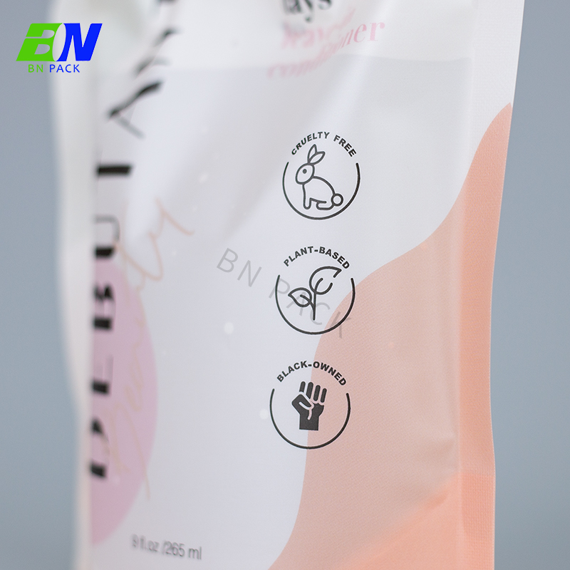 Supply Popular refill Recycle spout pouch for shampoo refill Wholesale ...