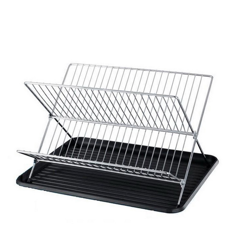 Supply Foldable X Shape Dish Drying Rack With Drainboard Wholesale ...