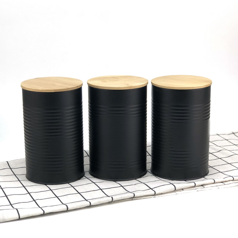 Supply Carbon Steel Powder Coating Storage Jars Set Of 3 Wholesale ...