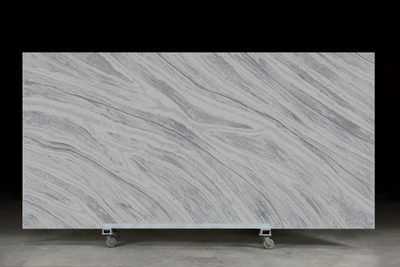 Supply PXQZ 240625-1 Quartz Stone Kitchen Table tops Big Slab ...