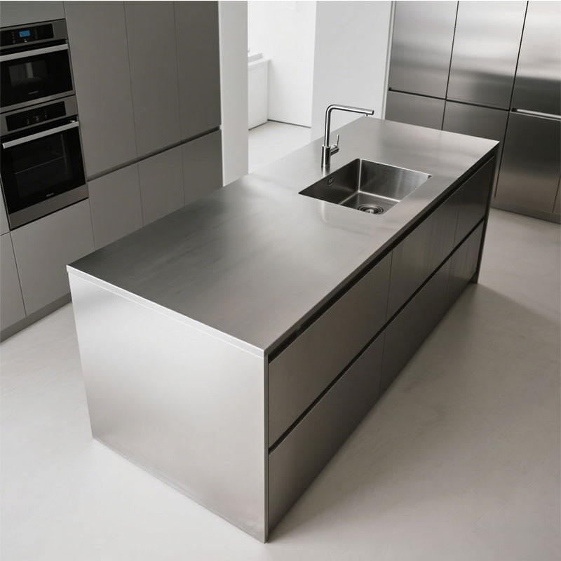 Supply 304 Stainless steel sliding kitchen island worktop Wholesale ...