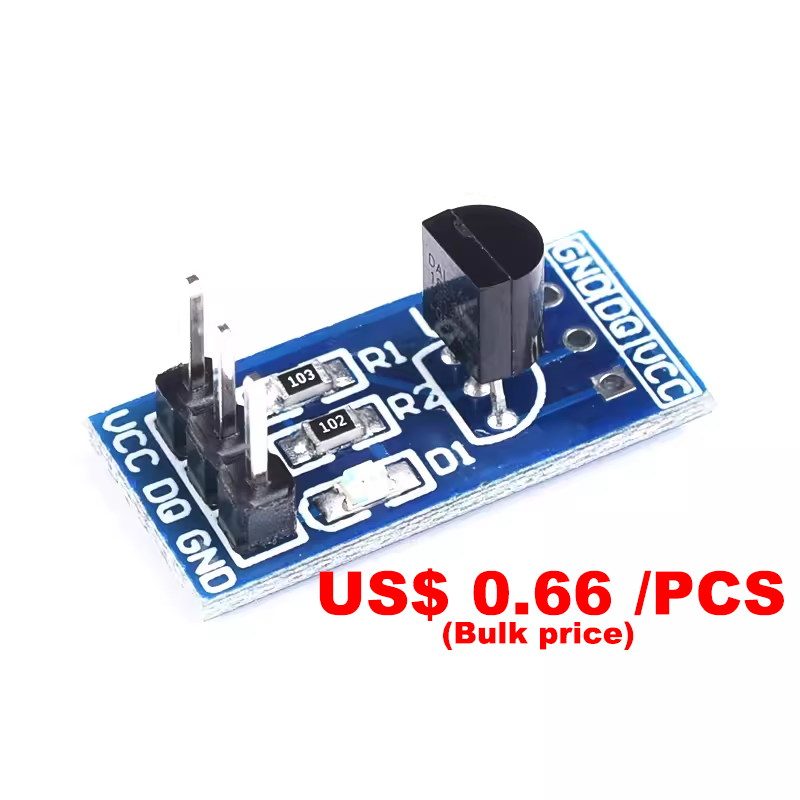 Supply DS18B20 temperature measurement module Temperature sensor module ...
