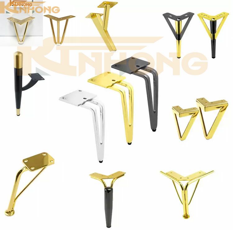 Supply 2 Inch Metal Golden Furniture Legs Steel Legs Wholesale Factory ...
