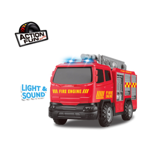 Supply Friction Fire Engine with Light and Sound Wholesale Factory - HK ...