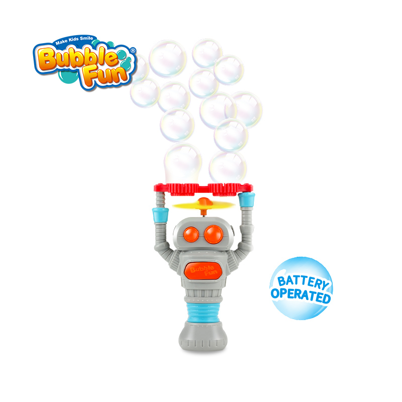 Supply Bubble Fun Battery Operated Mini Bubble Robot Wholesale Factory ...