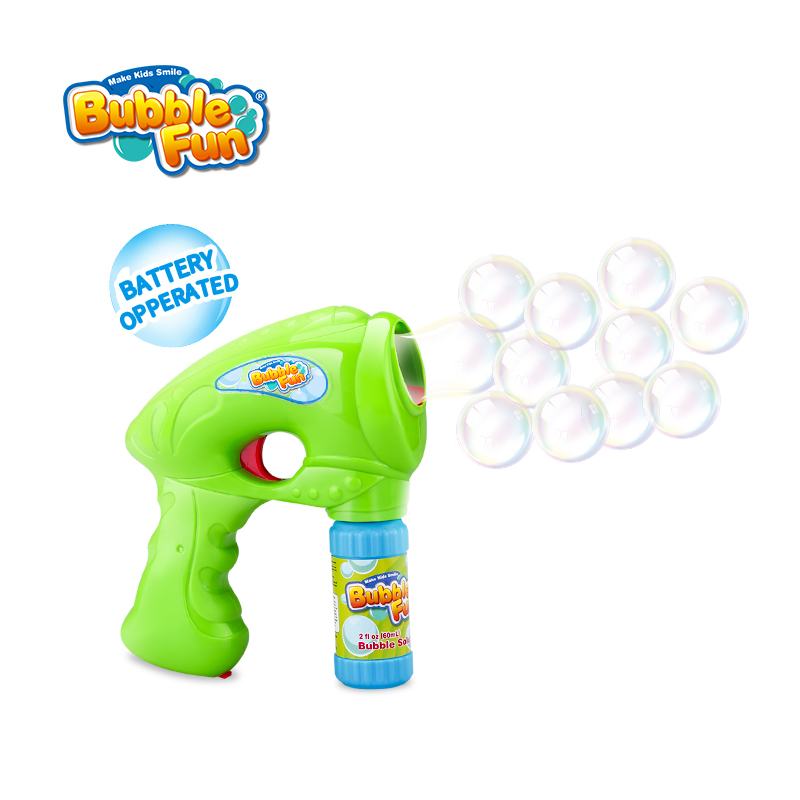 Supply Bubble Fun B/O Bubble Gun with 2 Color Assorted Wholesale ...