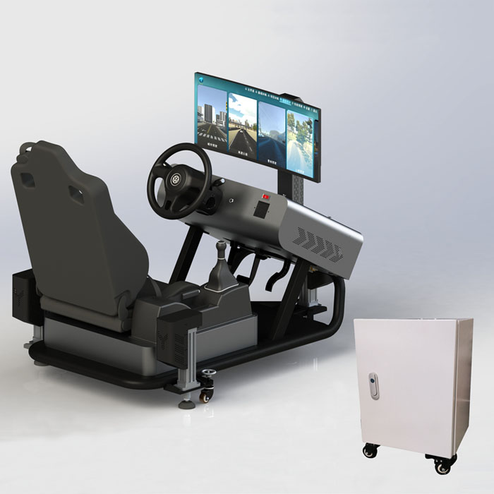 3 DOF dynamic car driving simulator