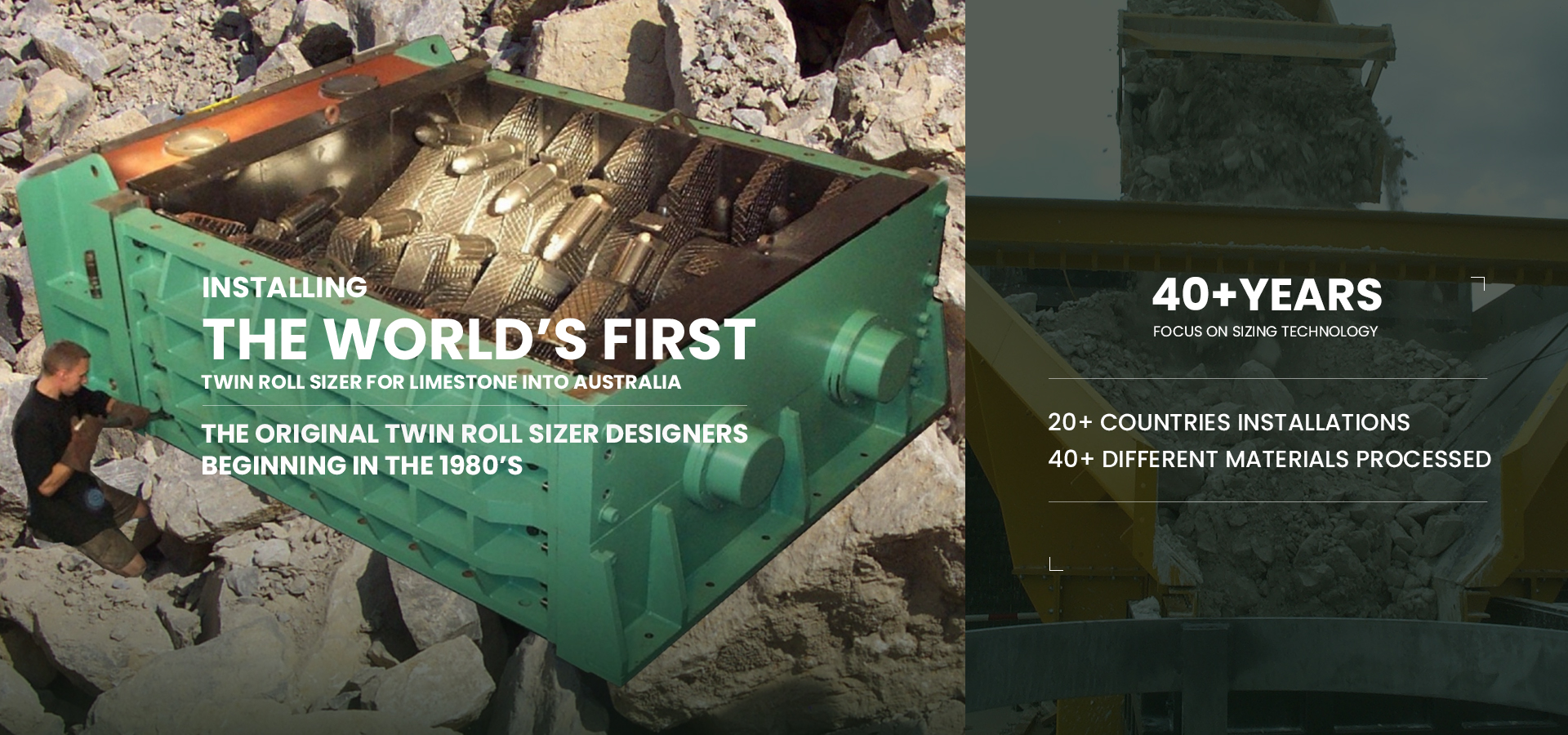 Mineral Sizers, Apron Feeders, In Pit Crushing And Conveying Suppliers ...