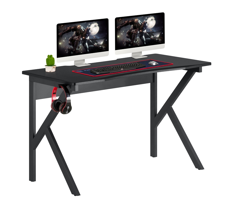 Supply MDF Board Top Gaming E-sports desk with Headphone/Bag Hook ...