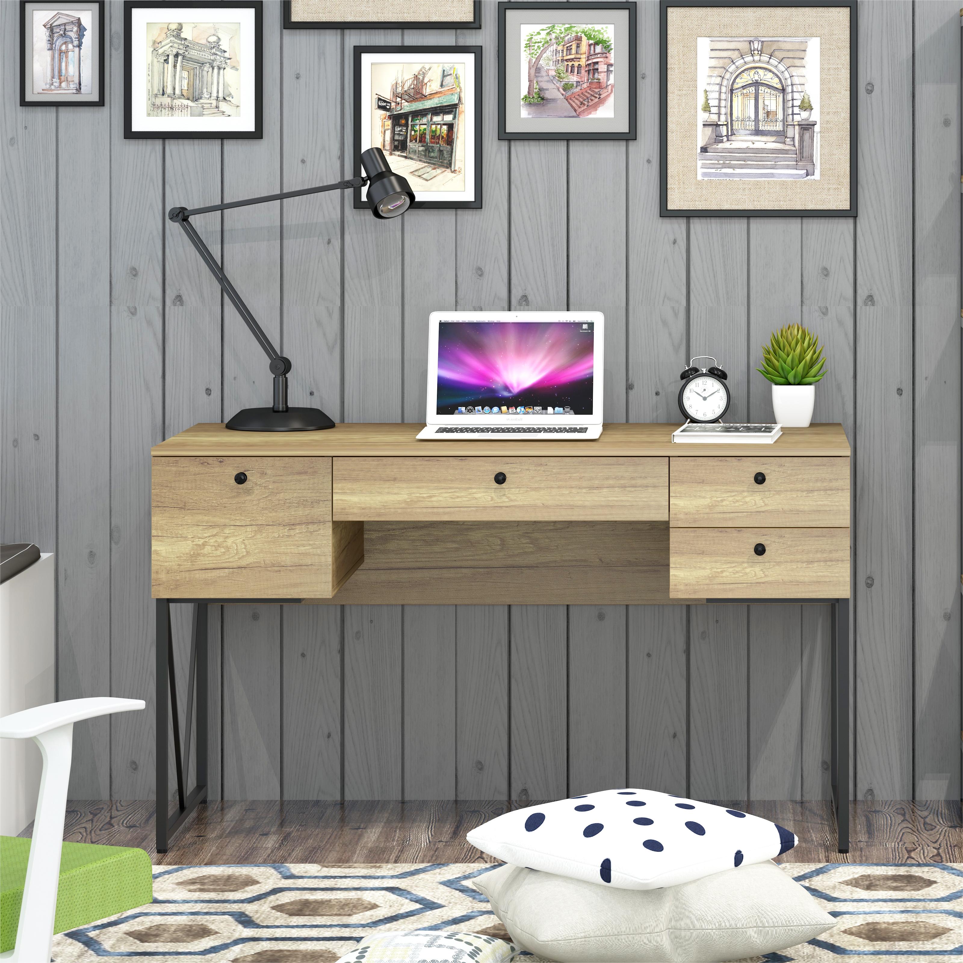 Supply Engineered Wood Office Table With Multiple Drawers Wholesale ...