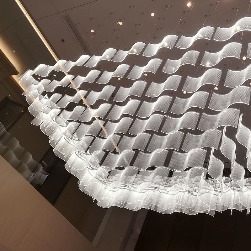 Supply Modern Customized Square Project Light Wholesale Factory - Sinuo Art