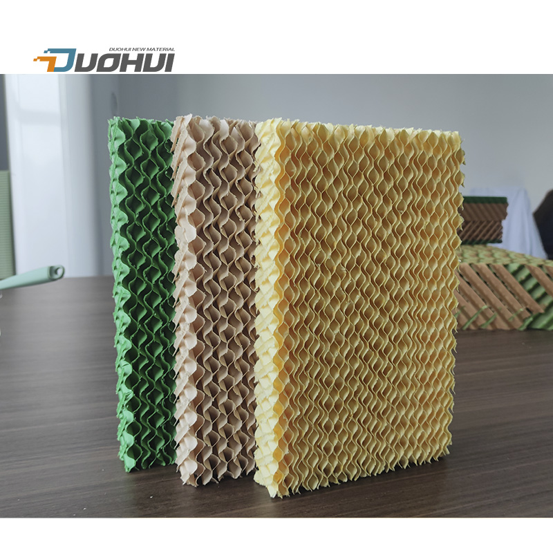 Supply Honeycomb Evaporative Cooling Pad Wet Curtain For Greenhouse ...
