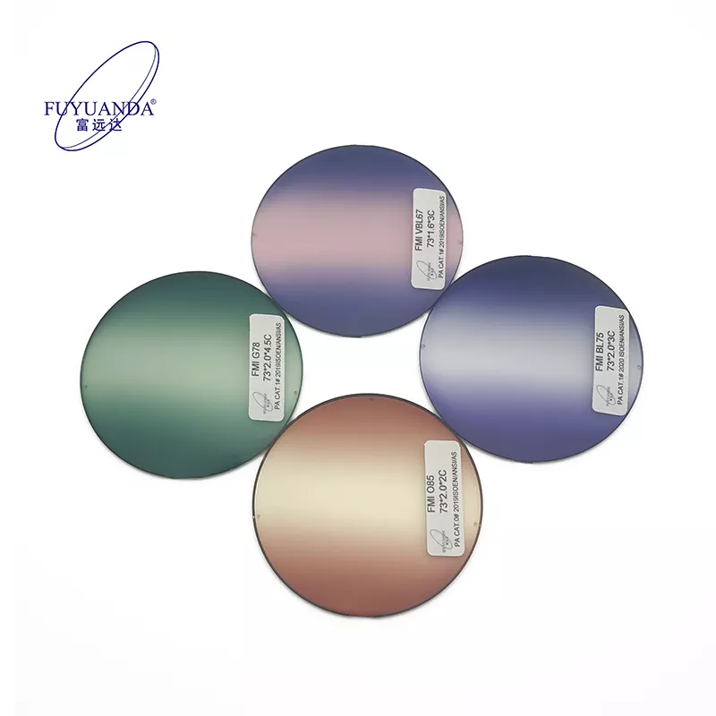 Supply Triple Colors Gradient Tinted Lenses PC Polycarbonate Tinting ...