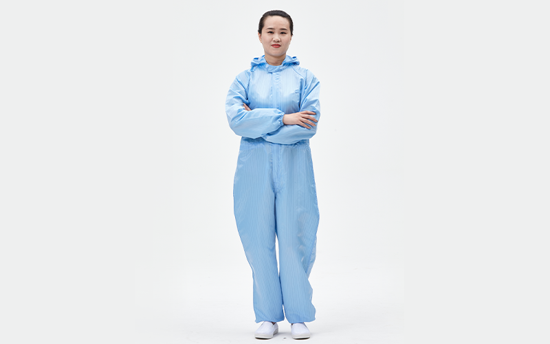 Supply Anti-static garment with a one-piece hat Wholesale Factory ...