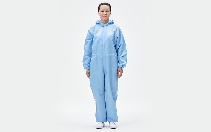 Supply Anti-static garment with a one-piece hat Wholesale Factory ...