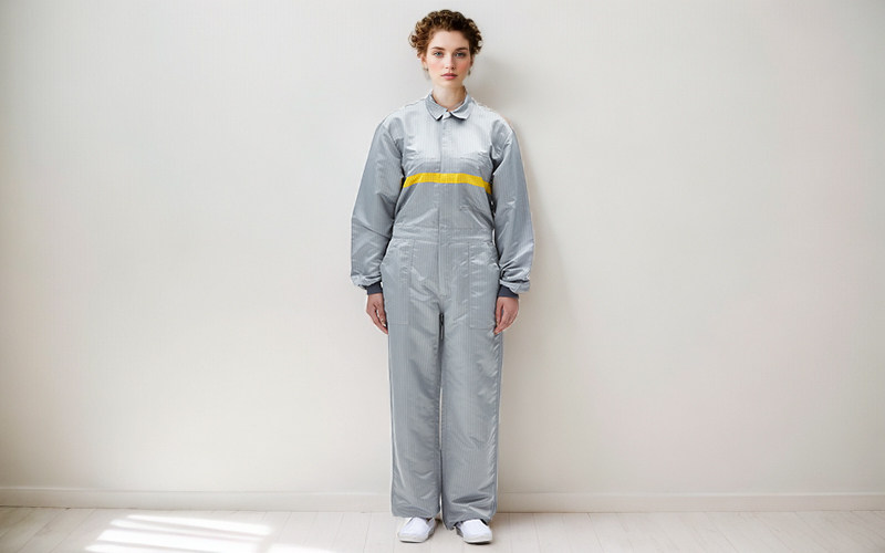 Supply Flame retardant anti-static collared long-sleeved jumpsuit ... Supply Flame retardant anti-static collared long-sleeved jumpsuit ...