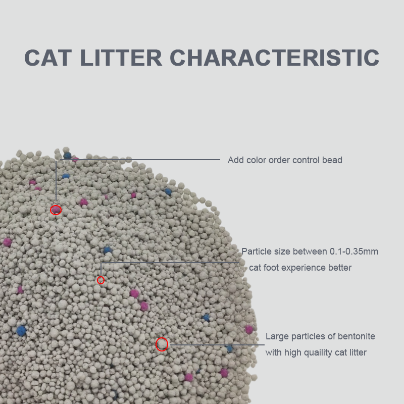 Dust Free Premium Ball Shape Bentonite Cat Litter - ShenYang Eisen Pet Products CO.,LTD