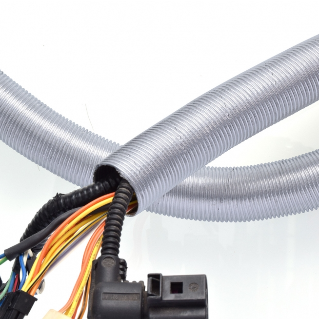 Supply Aluminum Foil Heat Shield Wire Loom Corrugated Conduit Wholesale ...