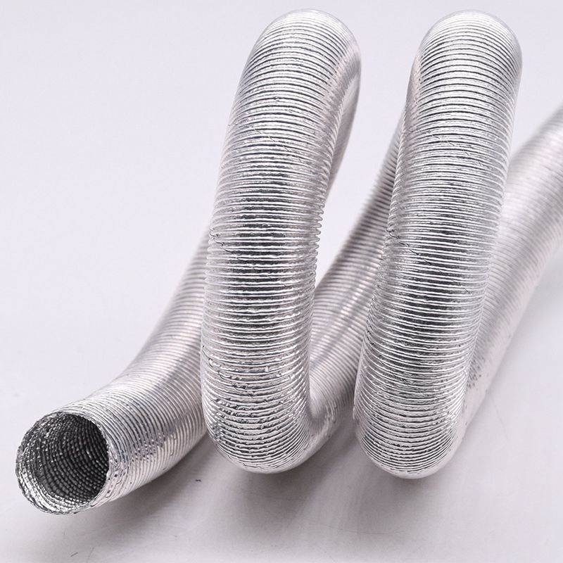 Supply Aluminum Foil Heat Shield Wire Loom Corrugated Conduit Wholesale ...