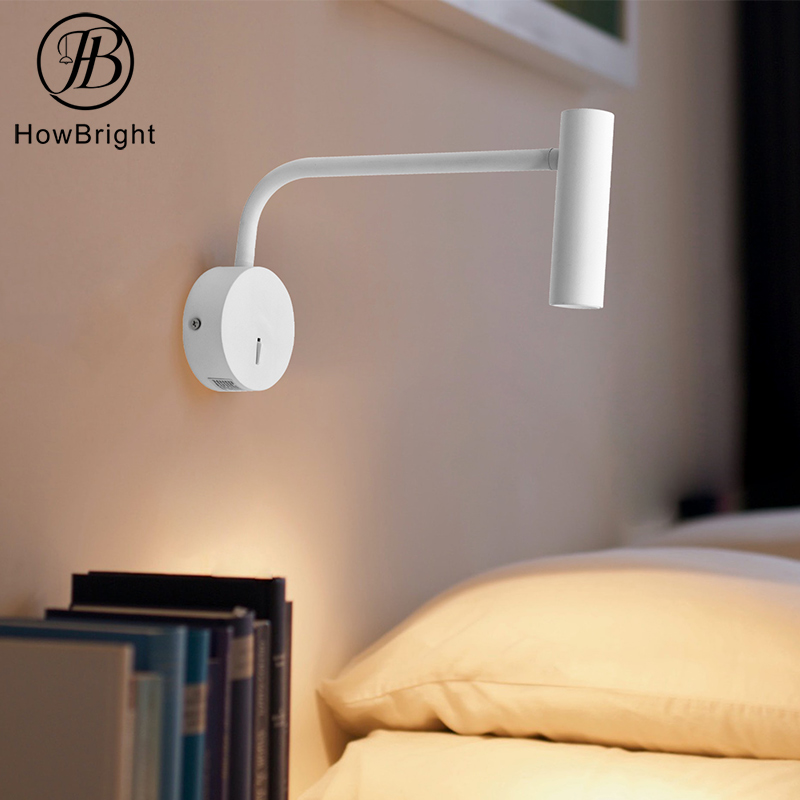 Supply 3W Headboard Adjustable LED Swan Neck Wall Light Wholesale ...