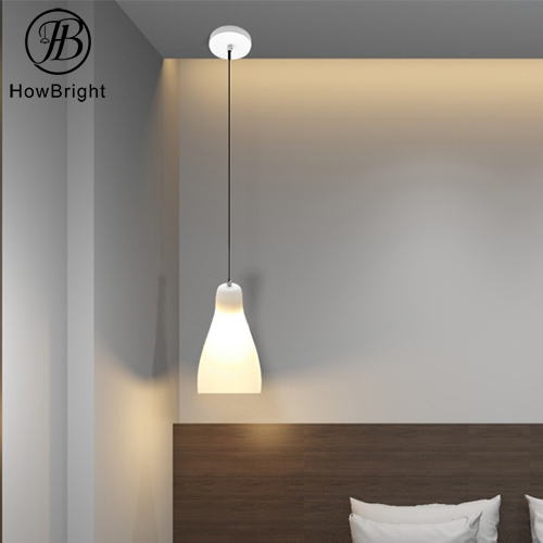 Supply Modern Led Pendant Lights White Hanging Pendant Lights Glass ...