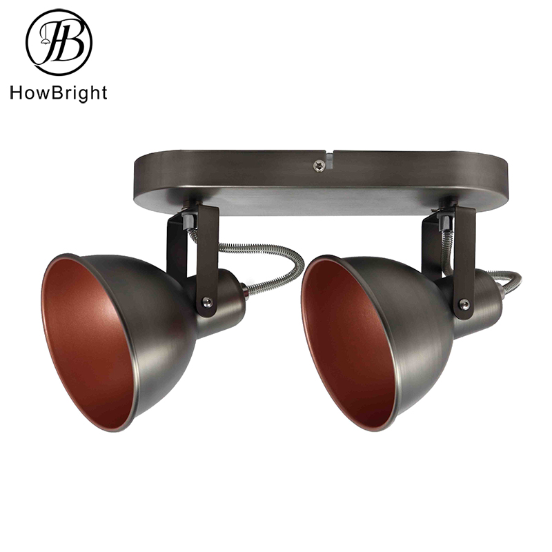 Supply Household Adjustable Angle White Iron 3 Spot Light Wholesale ...