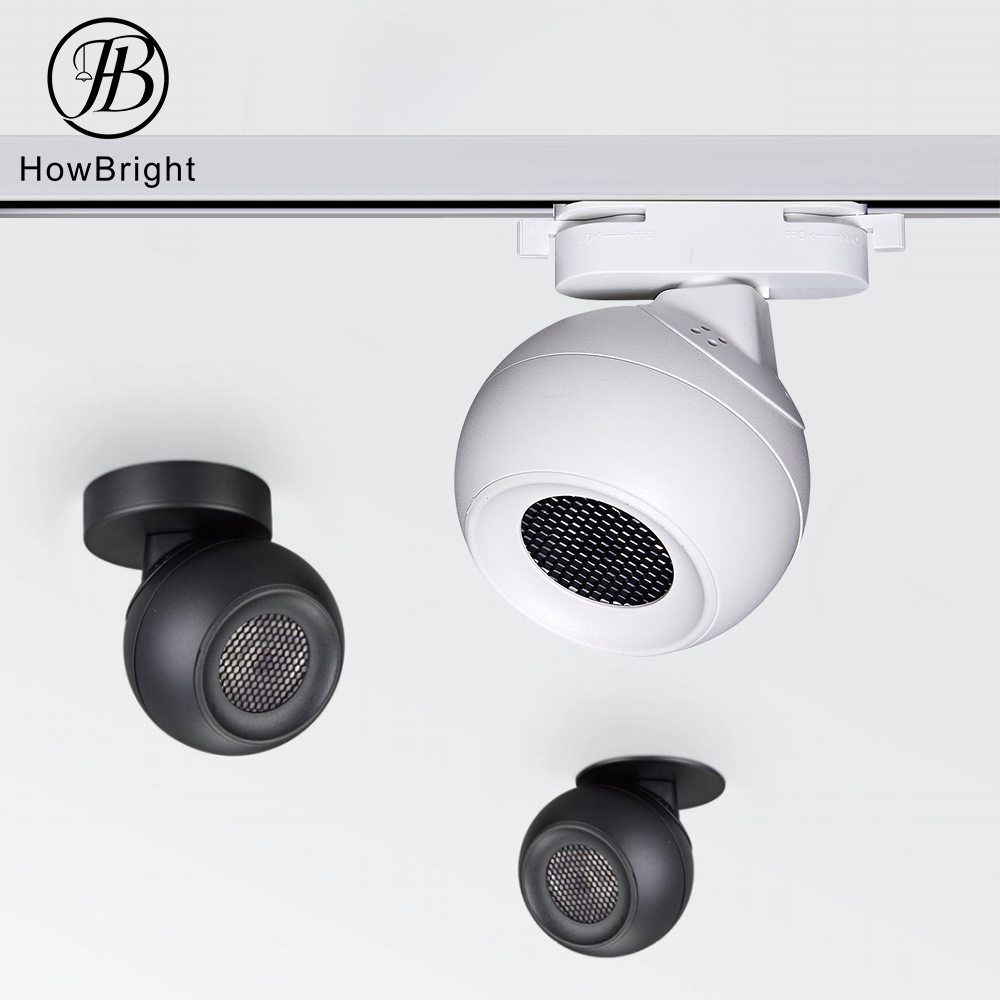 Supply LED track spotlights surface mounted aisles background wall ...