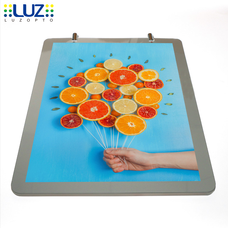 Supply Cable Suspended Portrait Illuminated Window Poster Display Kits ...