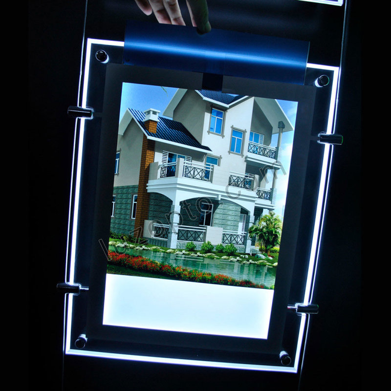 Supply Estate Agent Cable LED Illuminated Window Display Light Panel ...