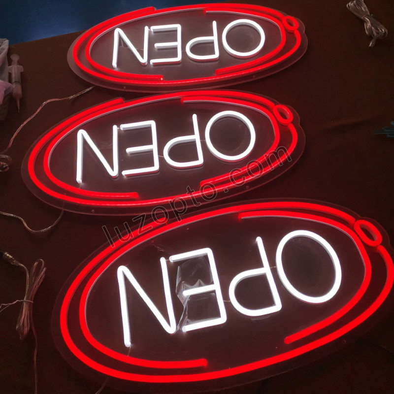 Supply Custom Light Up Neon Open Signs Wholesale Factory