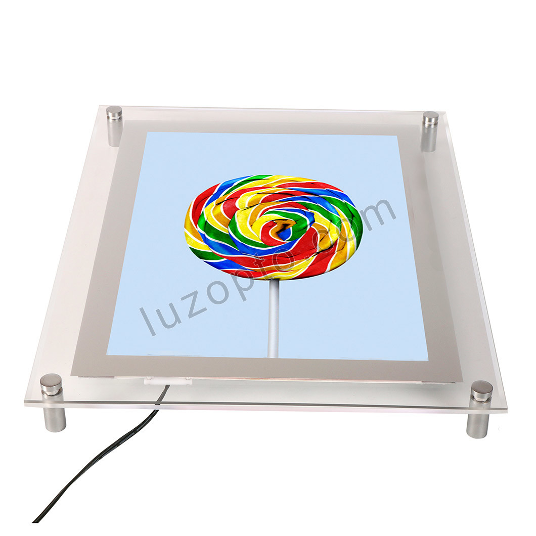Supply Acrylic Crystal Poster Led Photo Frame Light Box For Advertising ...