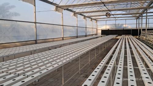 Supply Food grade PVC Plastic Hydroponic Growing Gutter 4x2 inch grow ...
